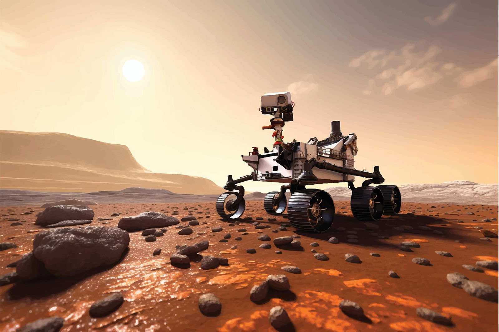 Drámai fotó került elő egy helyről a Marson, ahol élet is lehet ...