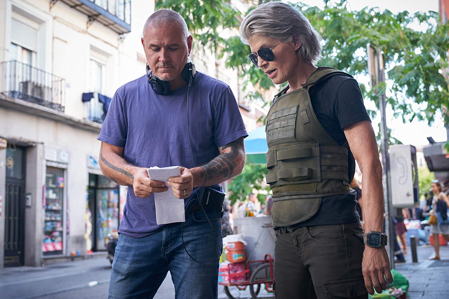 Tim Miller és Linda Hamilton közösen utálnak egy Terminátor jelenetet ...
