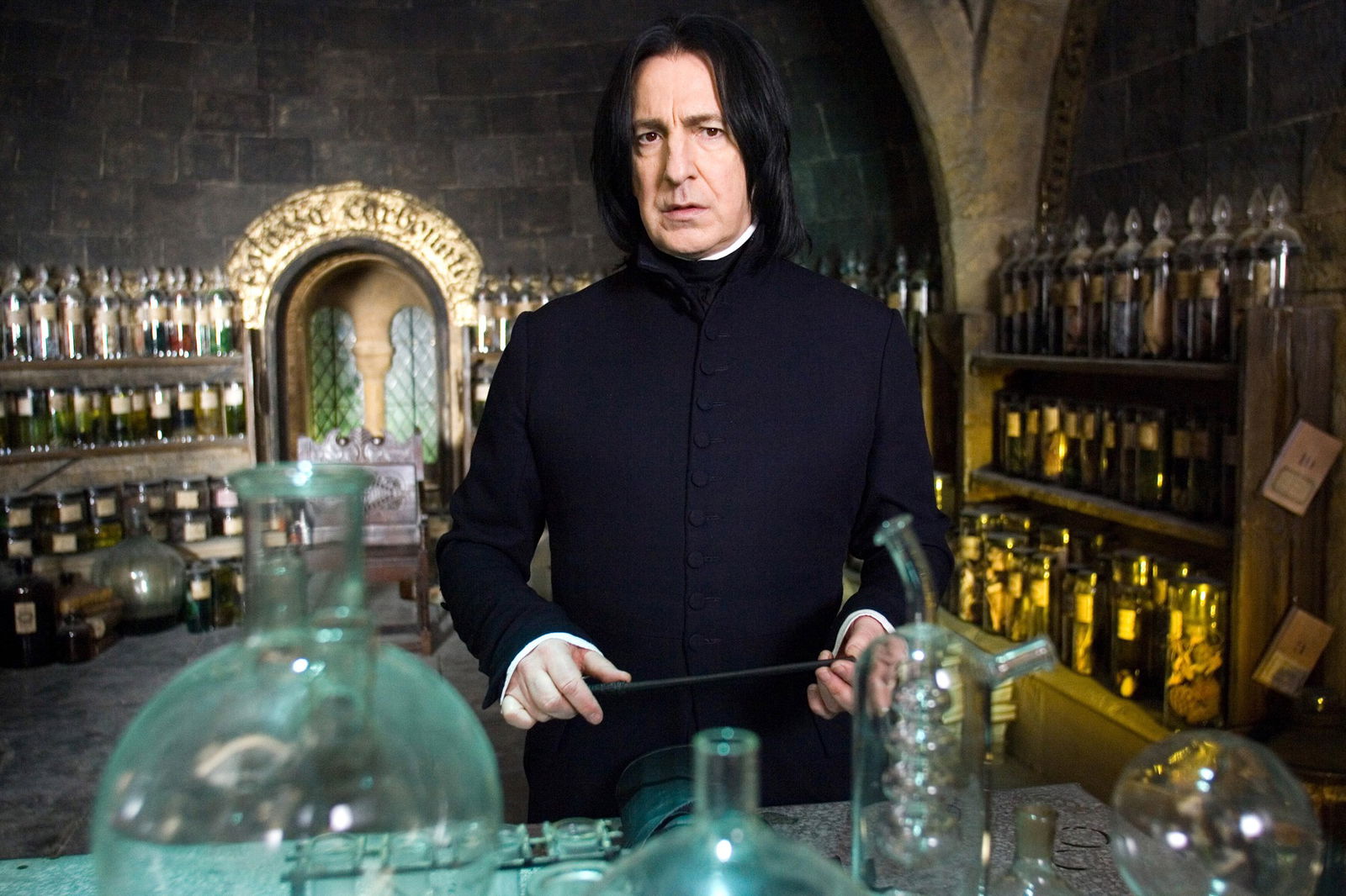 Harry Potter: megható dolog történt Alan Rickman utolsó forgatási ...