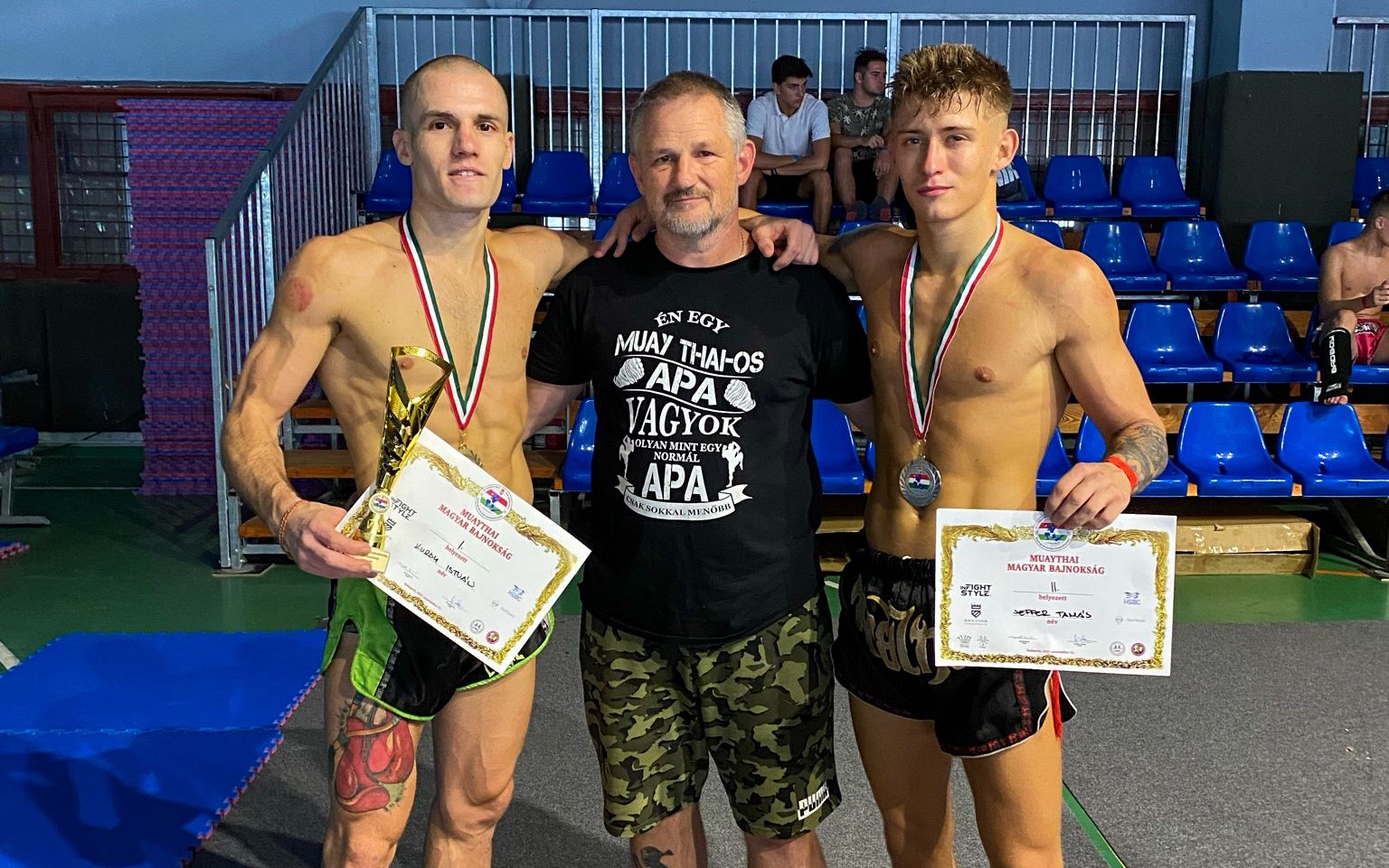 Nagyot mentek a Kurdy Gym versenyzői az országos thai box bajnokságon ...